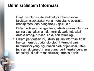 Sistem informasi | PPT