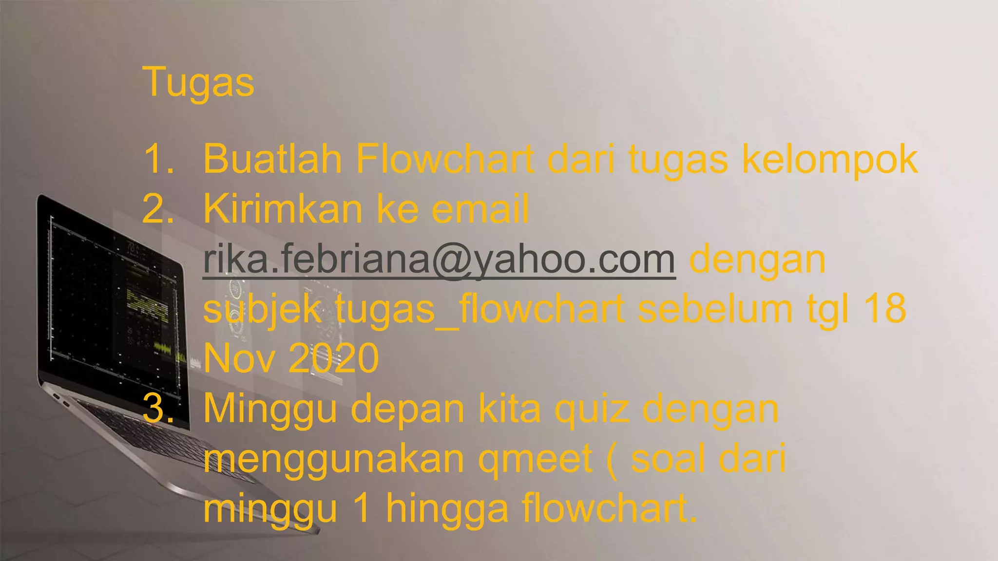 Sistem informasi flowchart | PPTX