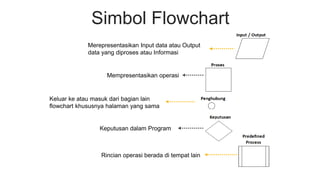 Sistem informasi flowchart | PPTX