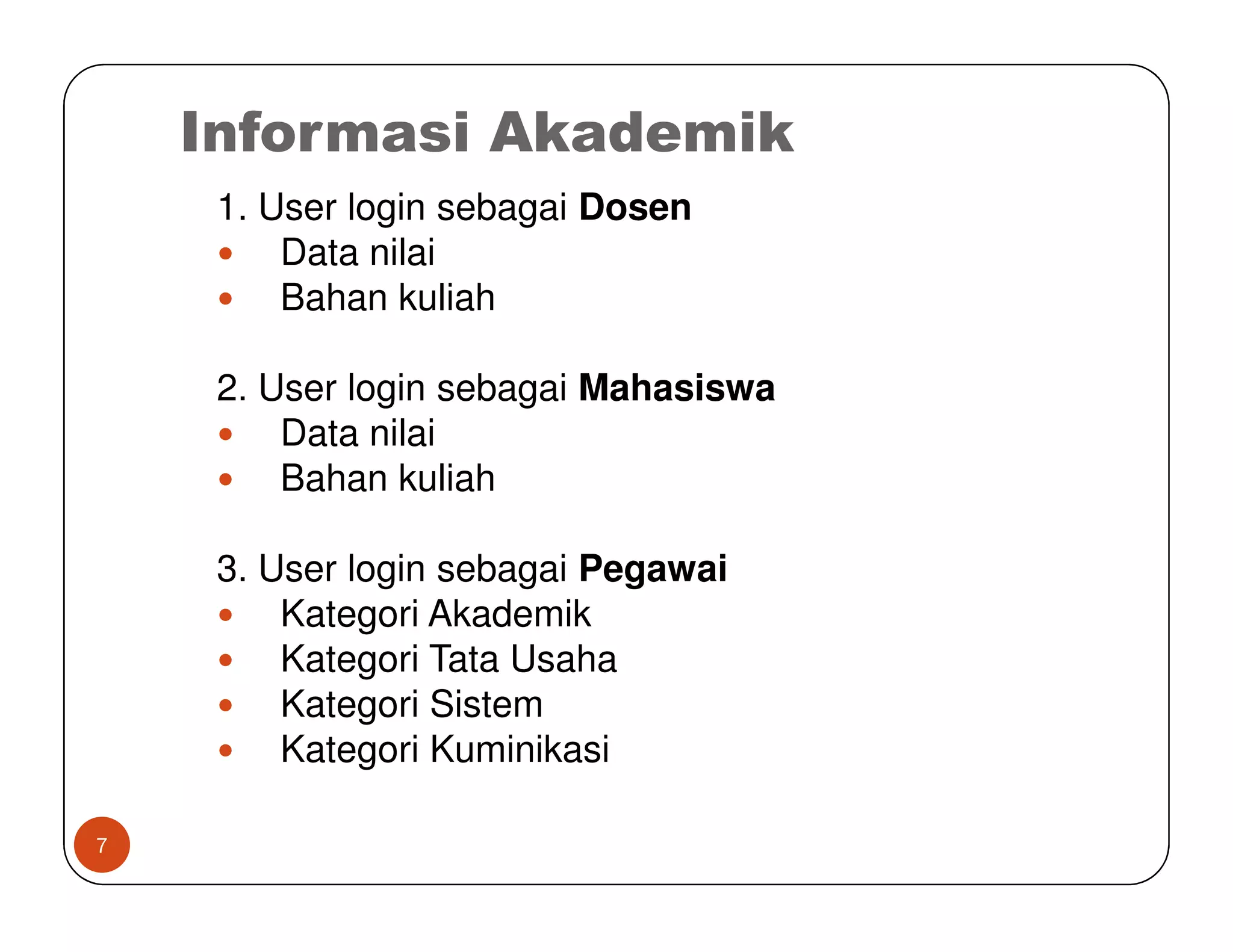 Sistem informasi akademik | PDF