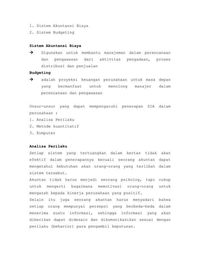 Sistem informasi akuntansi | DOC