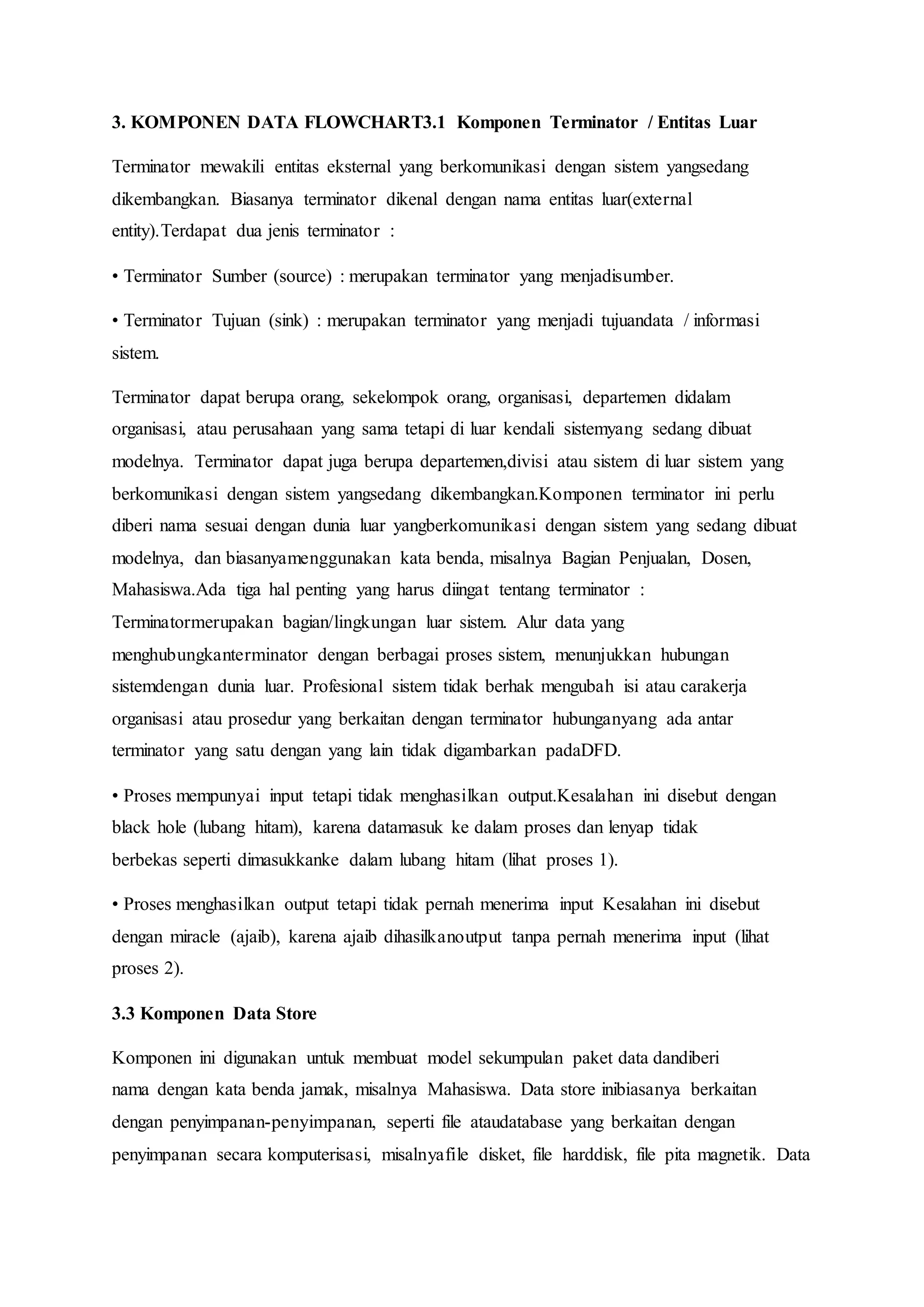 Sistem informasi akuntansi- diagram aliran data untuk perusahaan kecil ...