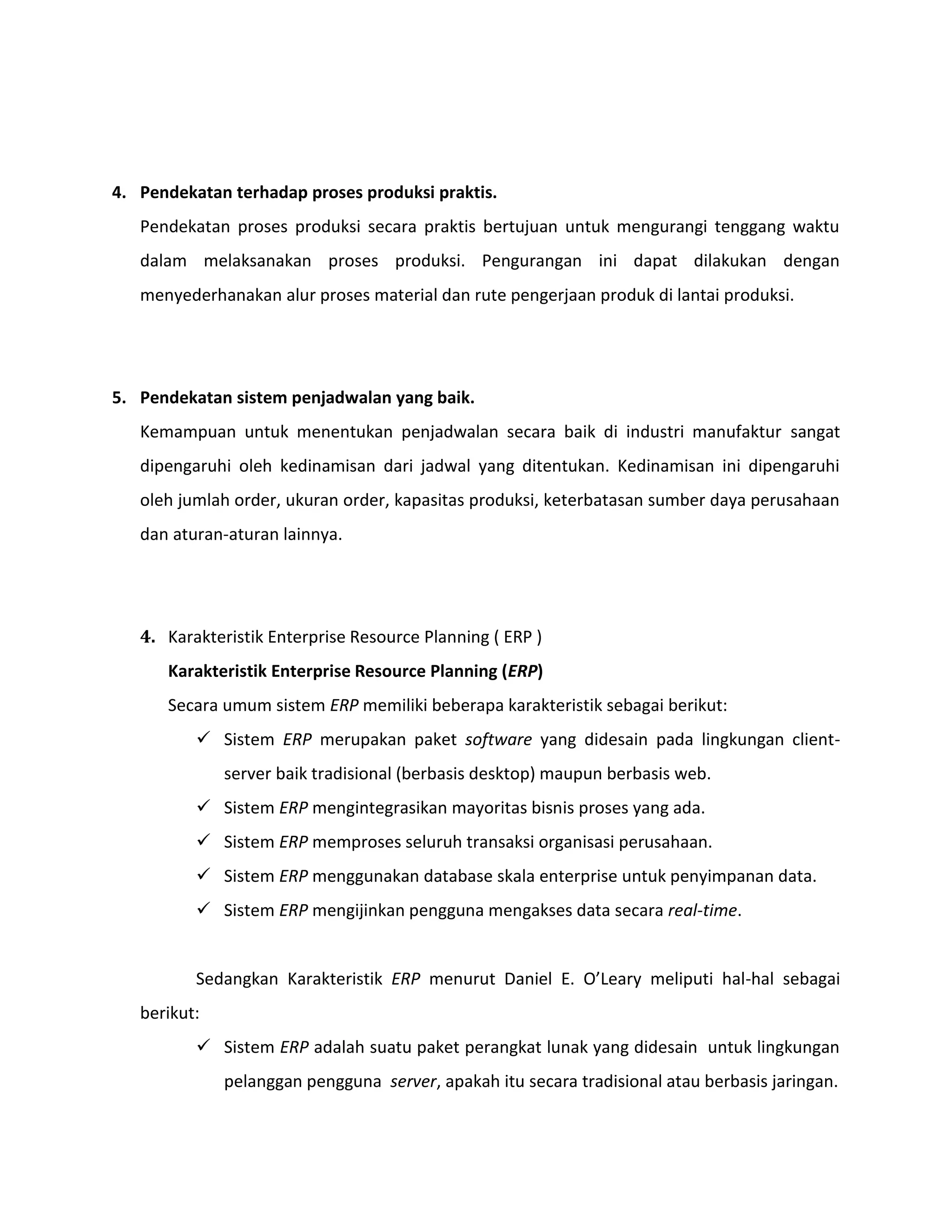 Sistem informasi akuntansi penerapan sumber daya perusahaan ( erp ) | PDF