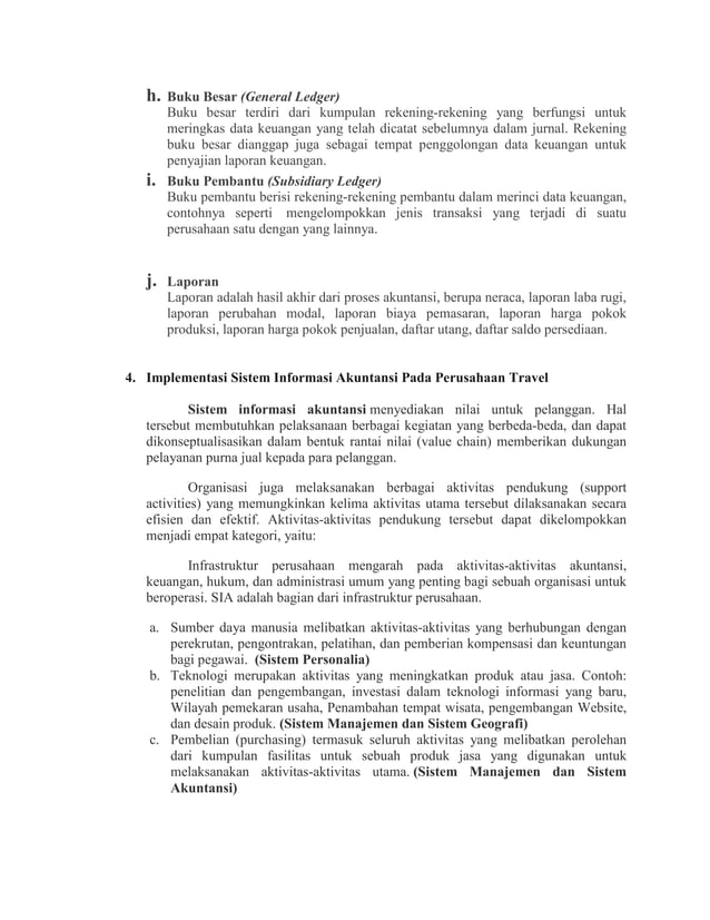 Sistem informasi akuntansi pada perusahaan | PDF