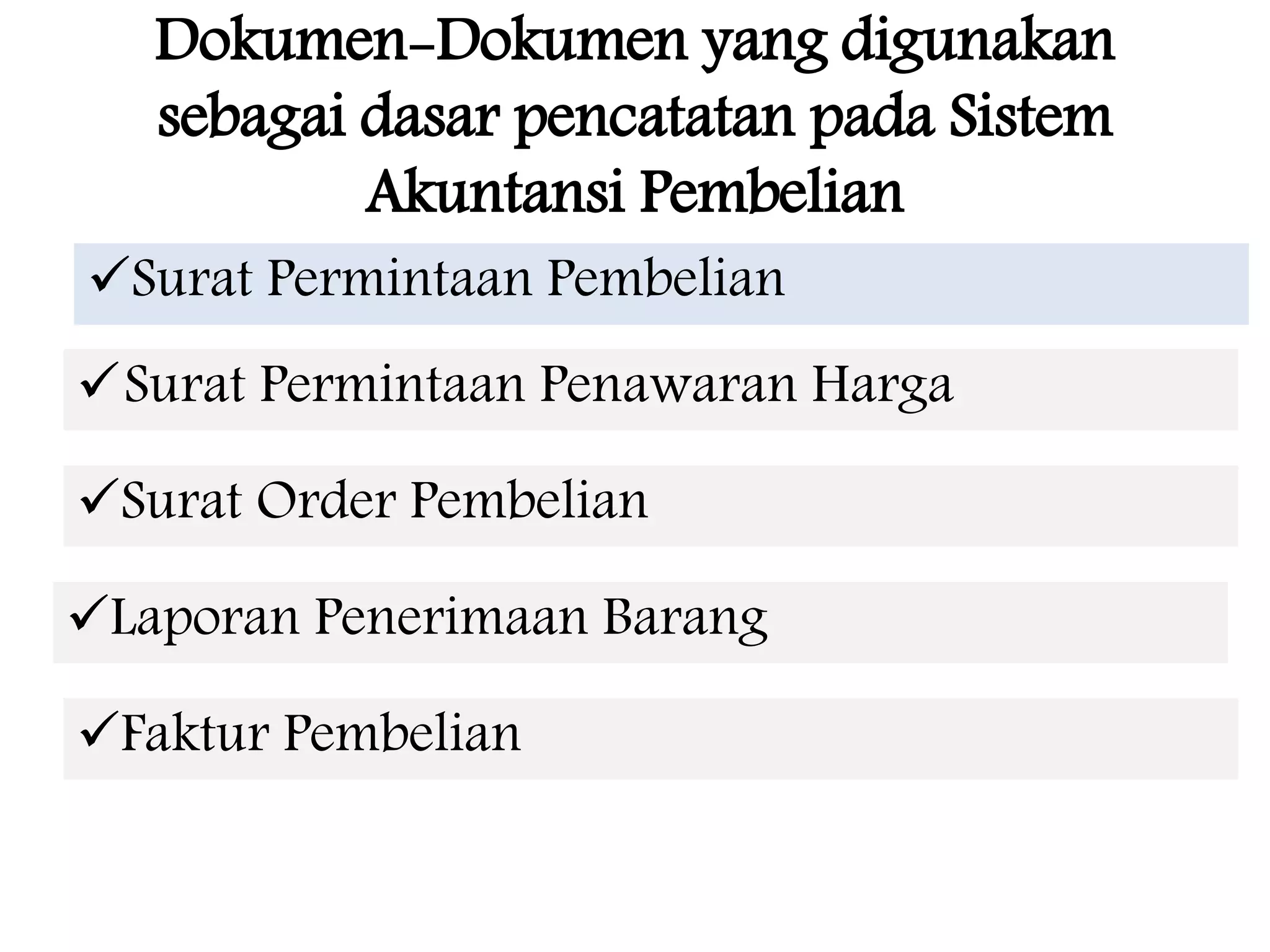 Sistem informasi akuntansi pembelian | PPTX