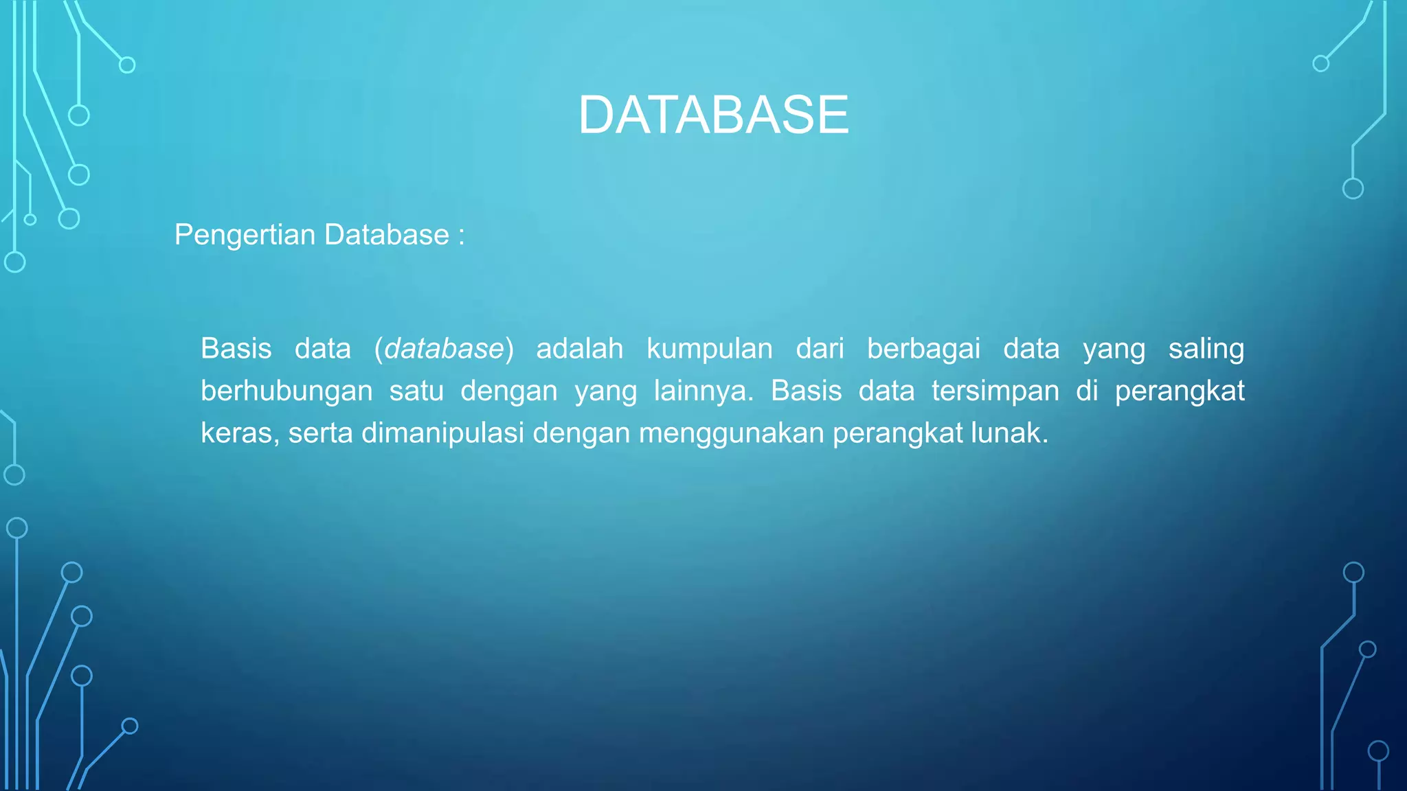 Sistem Database menggunakan Model REA | PPTX