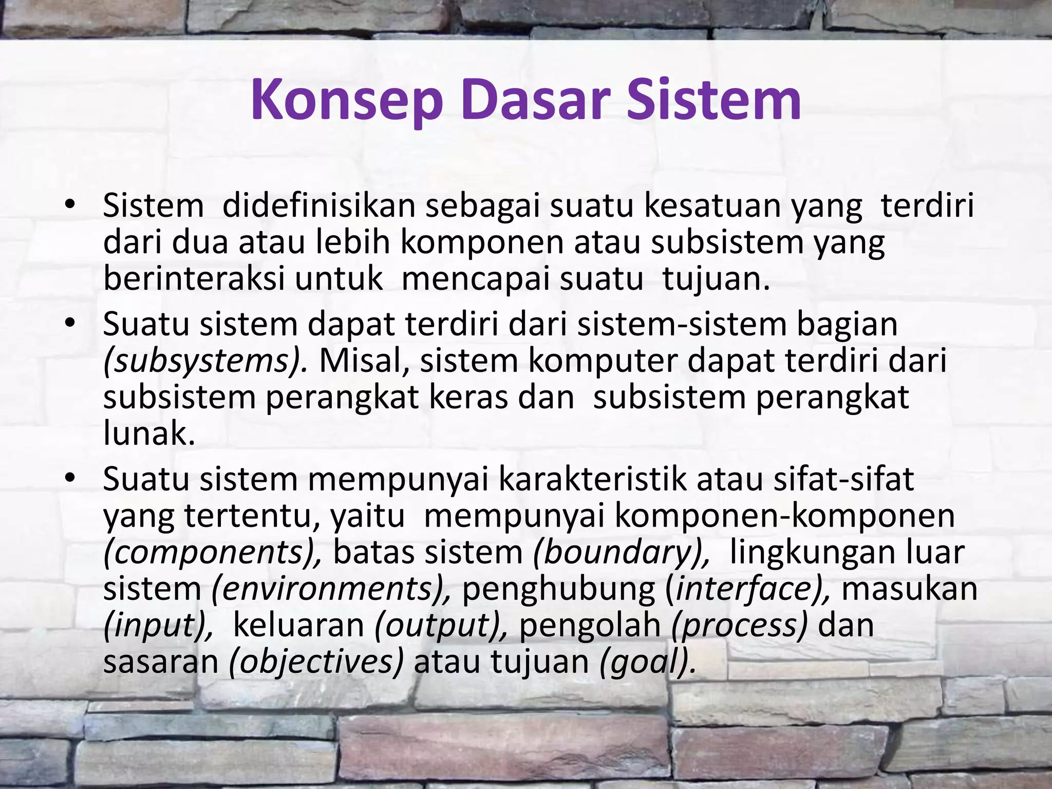 Sistem informasi berbasis komputer | PPTX