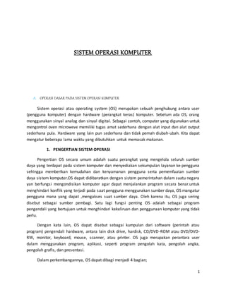 Sistem informasi computer | PDF