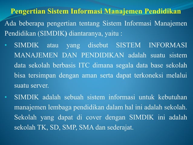 Sistem informasi dalam manajemen pendidikan islam | PPT Sistem informasi dalam manajemen pendidikan islam | PPT