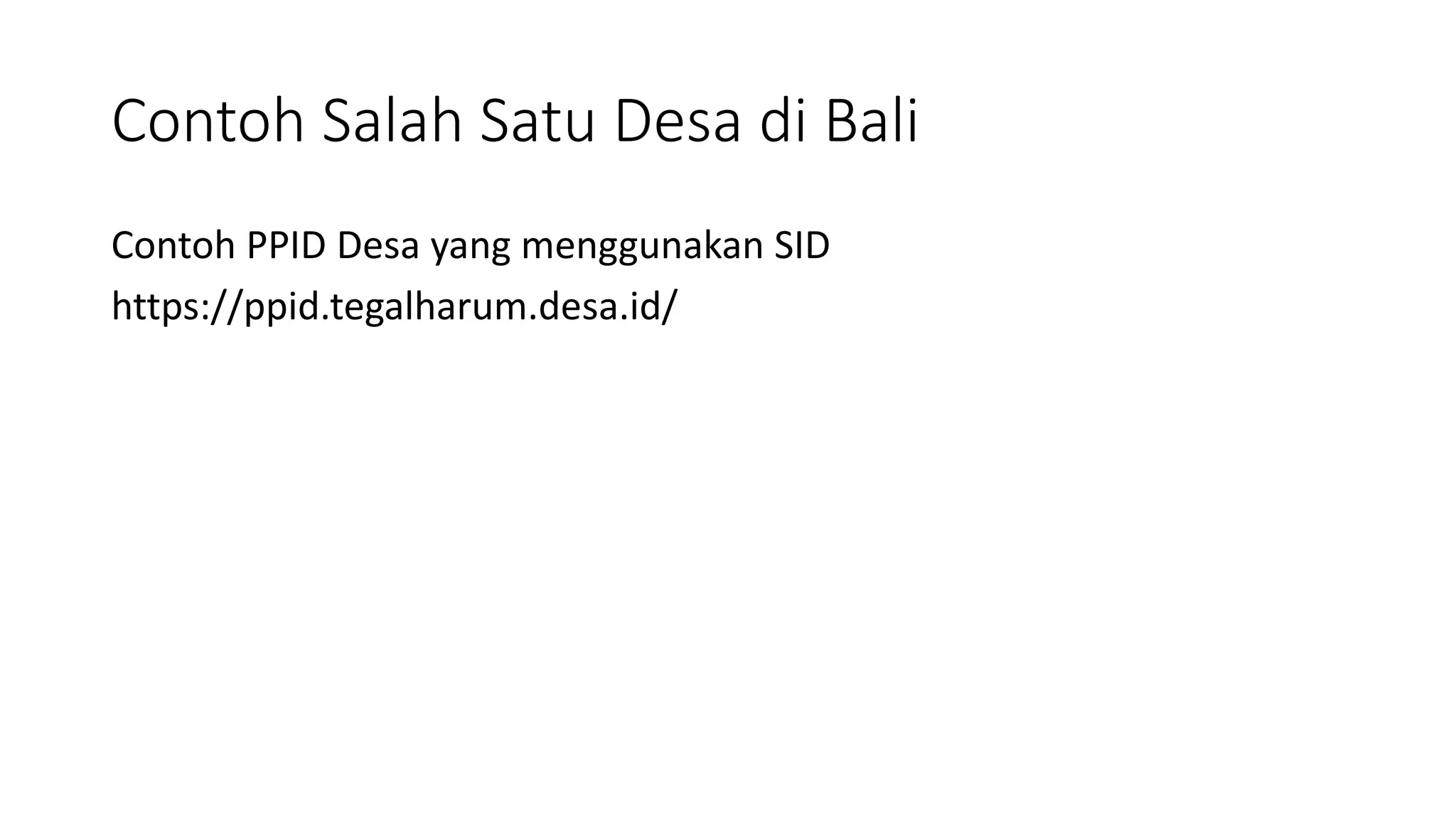 Sistem Informasi Desa untuk Keterbukaan Informasi Publik.pptx