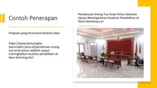 Sistem Informasi Desa untuk Keterbukaan Informasi Publik.pptx