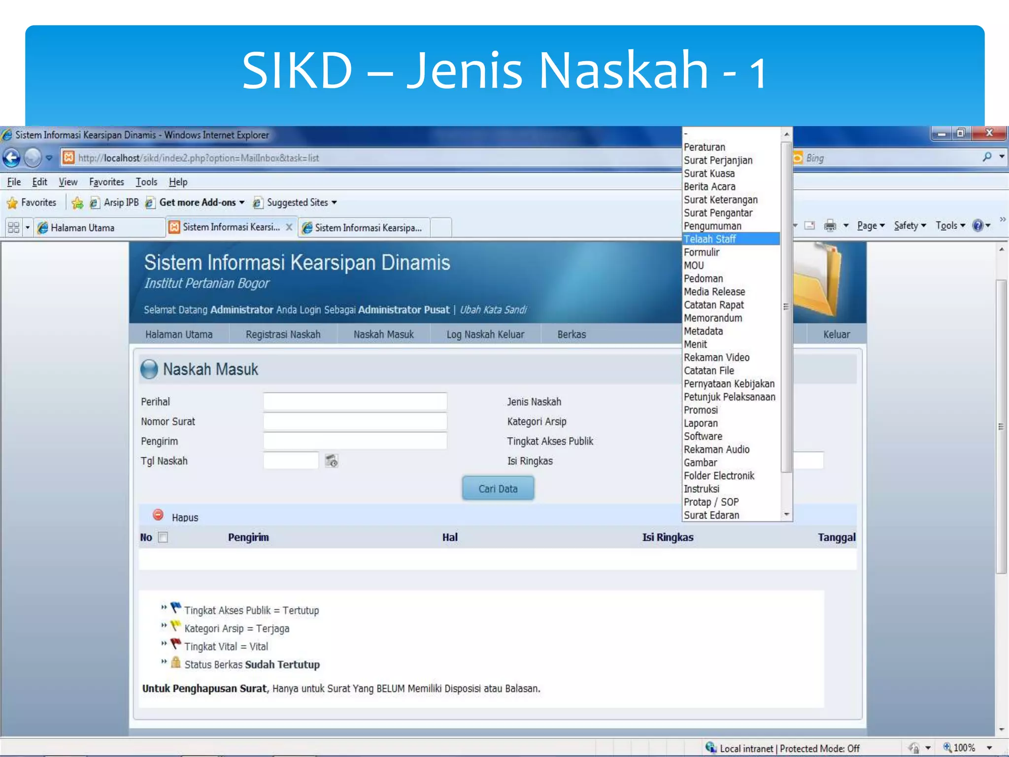 Sistem informasi kearsipan | PPT