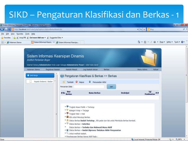 Sistem informasi kearsipan | PPTX