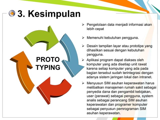 Sistem informasi kesehatan metode prototyping | PPTX