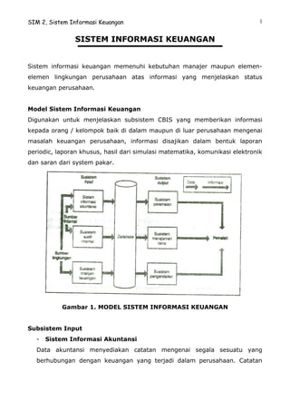 Sistem informasi keuangan | DOC