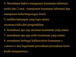 Sistem informasi manajemen keamanan informasi | PPTX