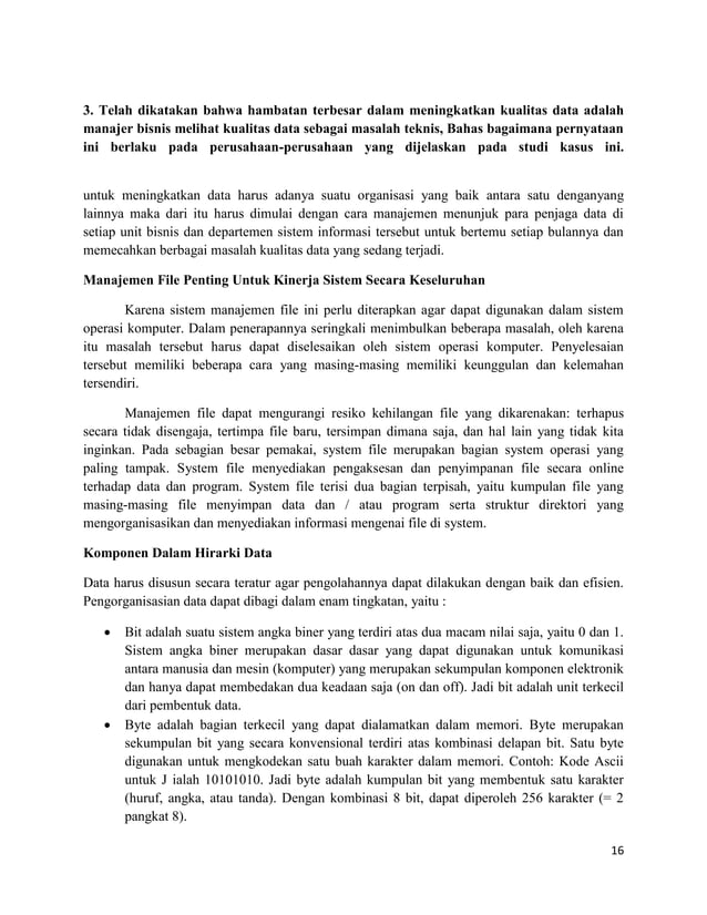 Sistem informasi manajemen bab 1 6 | PDF