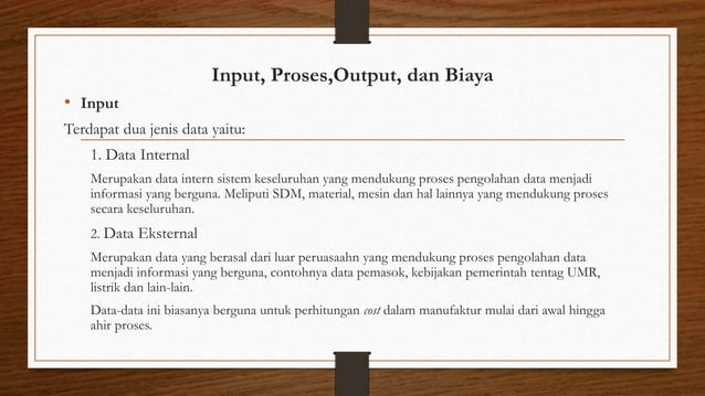 Implementasi Sistem Informasi Manajemen | PPTX