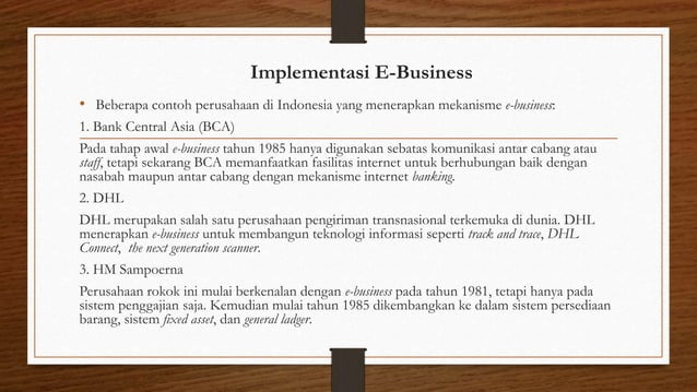Implementasi Sistem Informasi Manajemen | PPTX