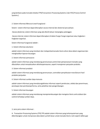 Sistem Informasi Manejemen Pra UAS Herda Nezzim Bararah | PDF