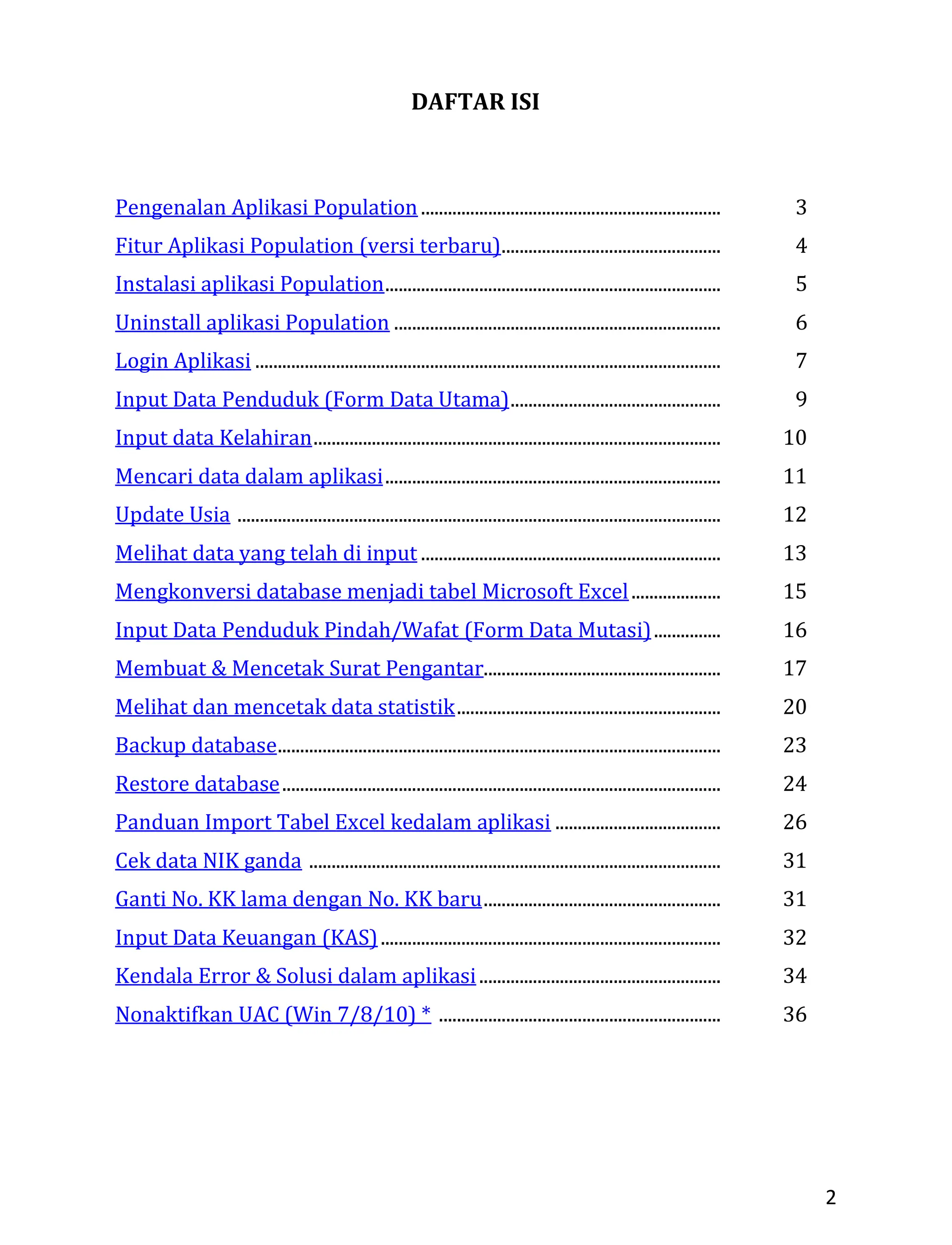 Aplikasi Pengelolaan Data dan Administrasi Warga RT/RW | PDF