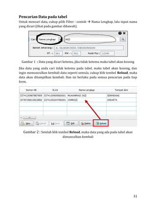 Aplikasi Pengelolaan Data dan Administrasi Warga RT/RW | PDF