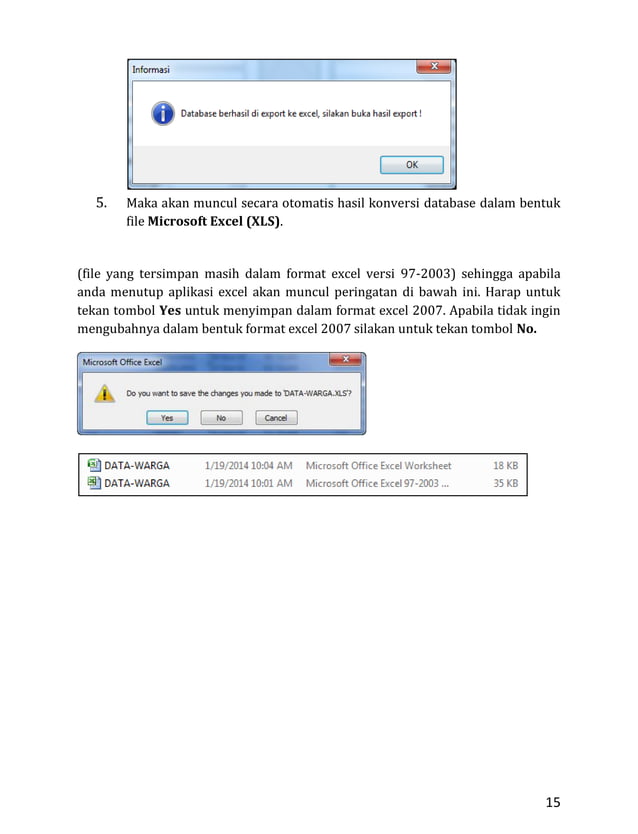 Aplikasi Pengelolaan Data dan Administrasi Warga RT/RW | PDF