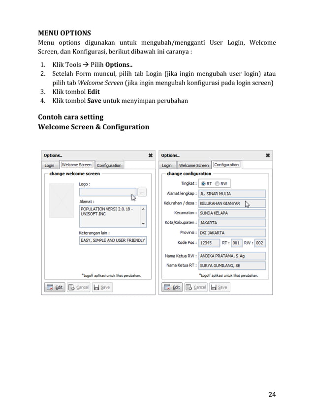 Aplikasi Pengelolaan Data dan Administrasi Warga RT/RW | PDF