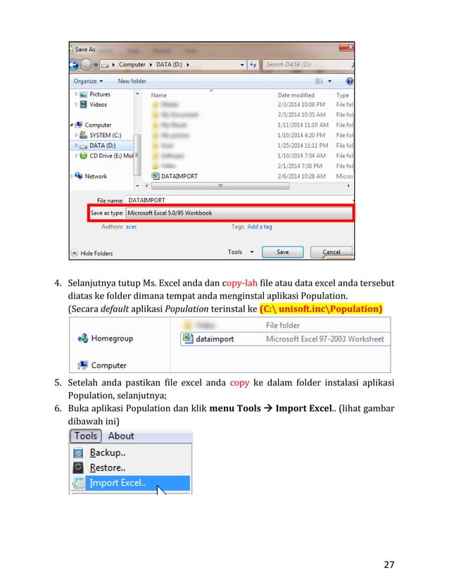 Aplikasi Pengelolaan Data dan Administrasi Warga RT/RW | PDF