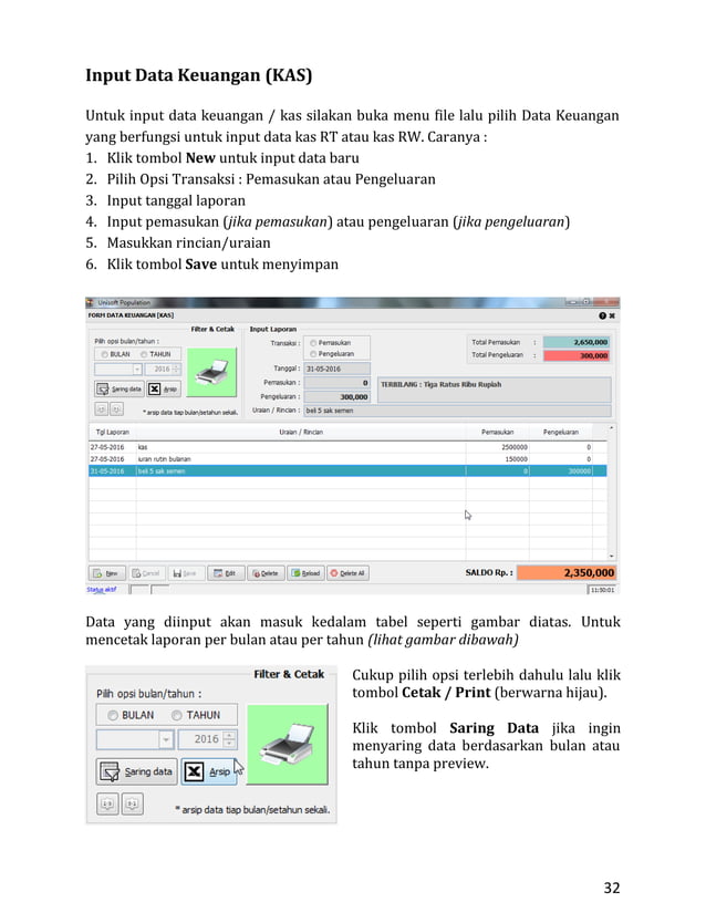 Aplikasi Pengelolaan Data dan Administrasi Warga RT/RW | PDF