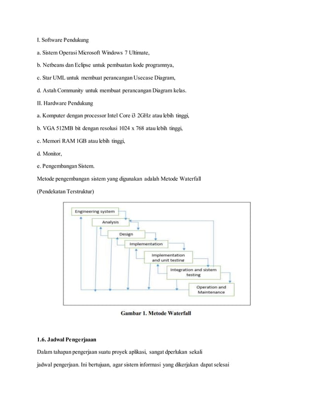 Sistem informasi penggajian karyawan tugas senin | PDF