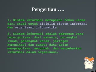 Sistem informasi ppt (winda 2 k5) | PPT