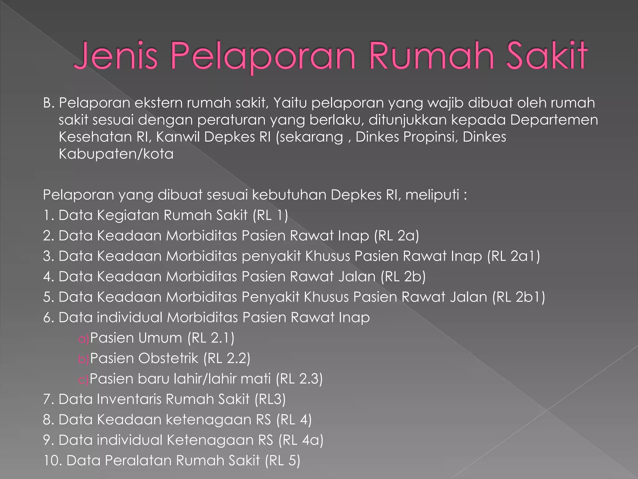 Sistem informasi rumah sakit dan simpus | PPTX