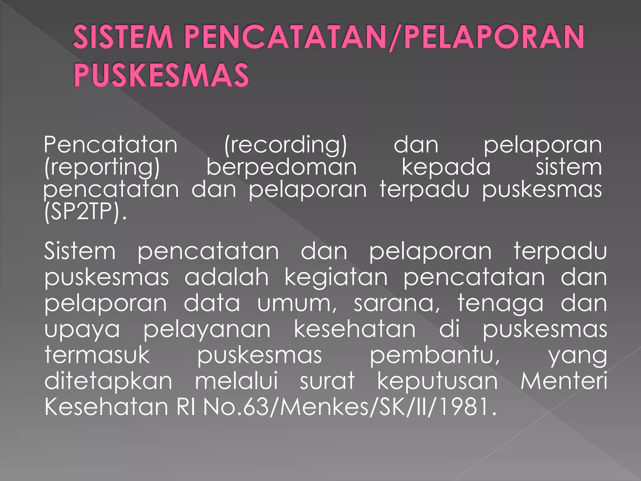 Sistem informasi rumah sakit dan simpus | PPTX