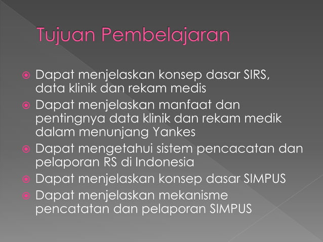 Sistem informasi rumah sakit dan simpus | PPTX