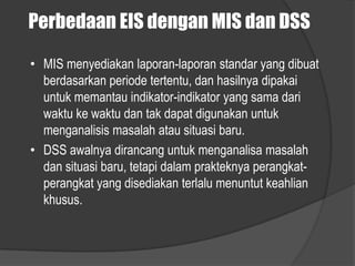 Sistem informasi struktural & eksekutif (IDG1/X/2011) | PPTX