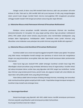 Sistem informasi untuk pesaingan keunggulan | PDF