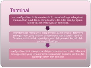 Sistem input dan output komputer | PPTX