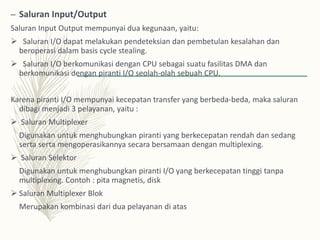 Sistem input output | PPTX