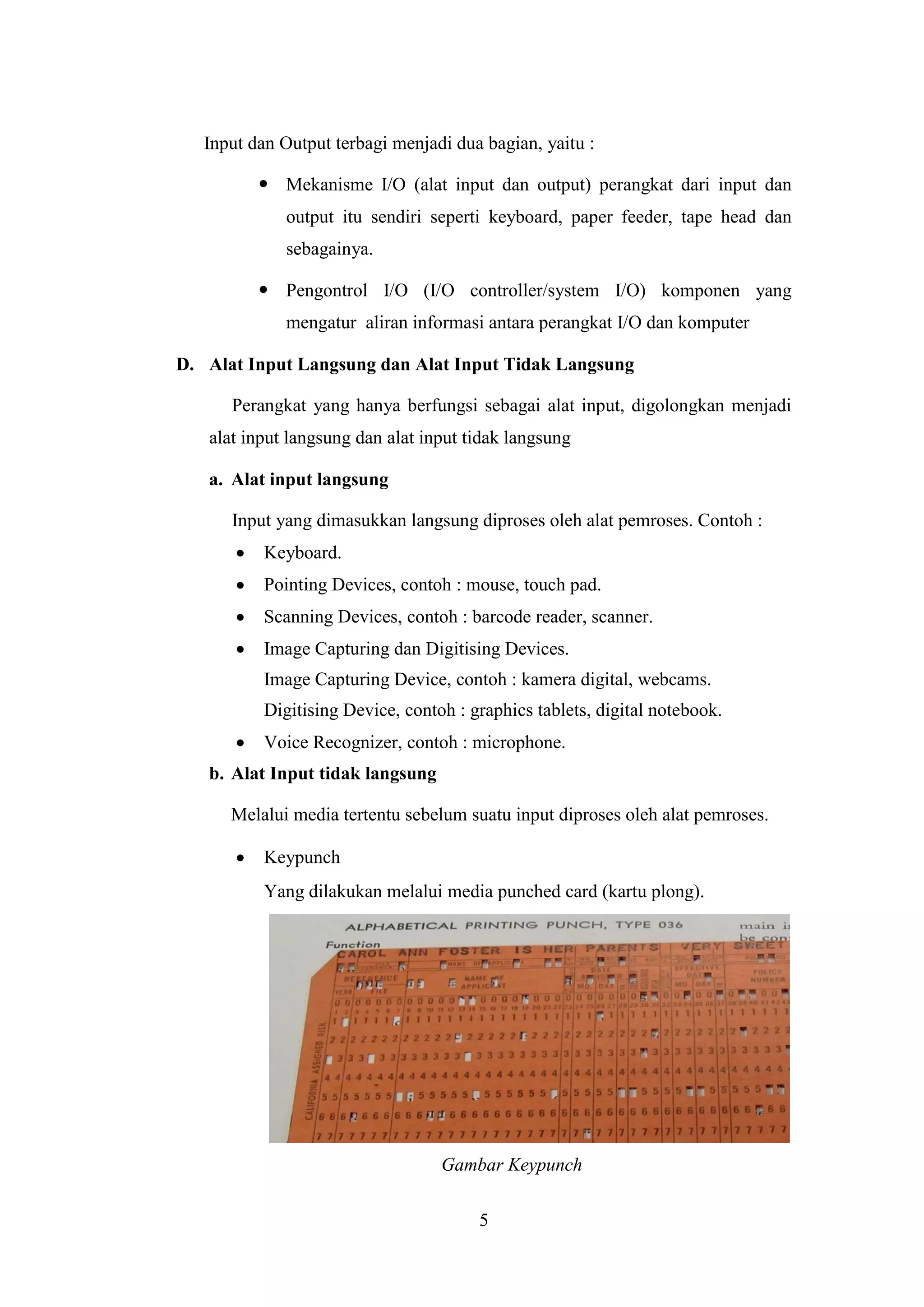 Sistem input output | PDF
