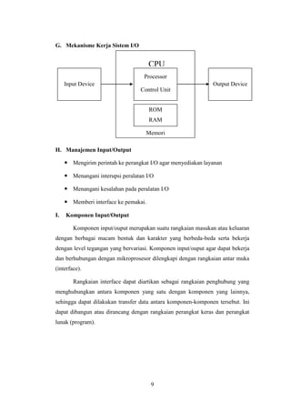 Sistem input output | PDF