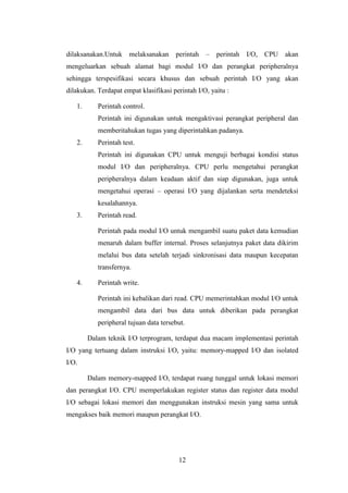 Sistem input output | PDF