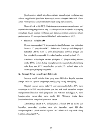 Sistem input output | PDF