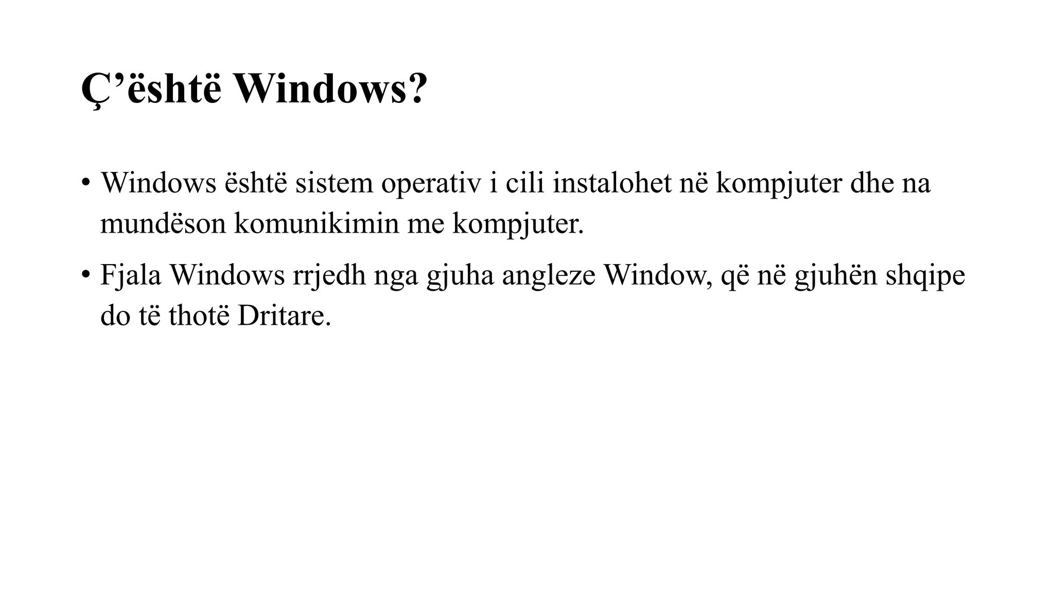 Sistemi operativ | PPTX