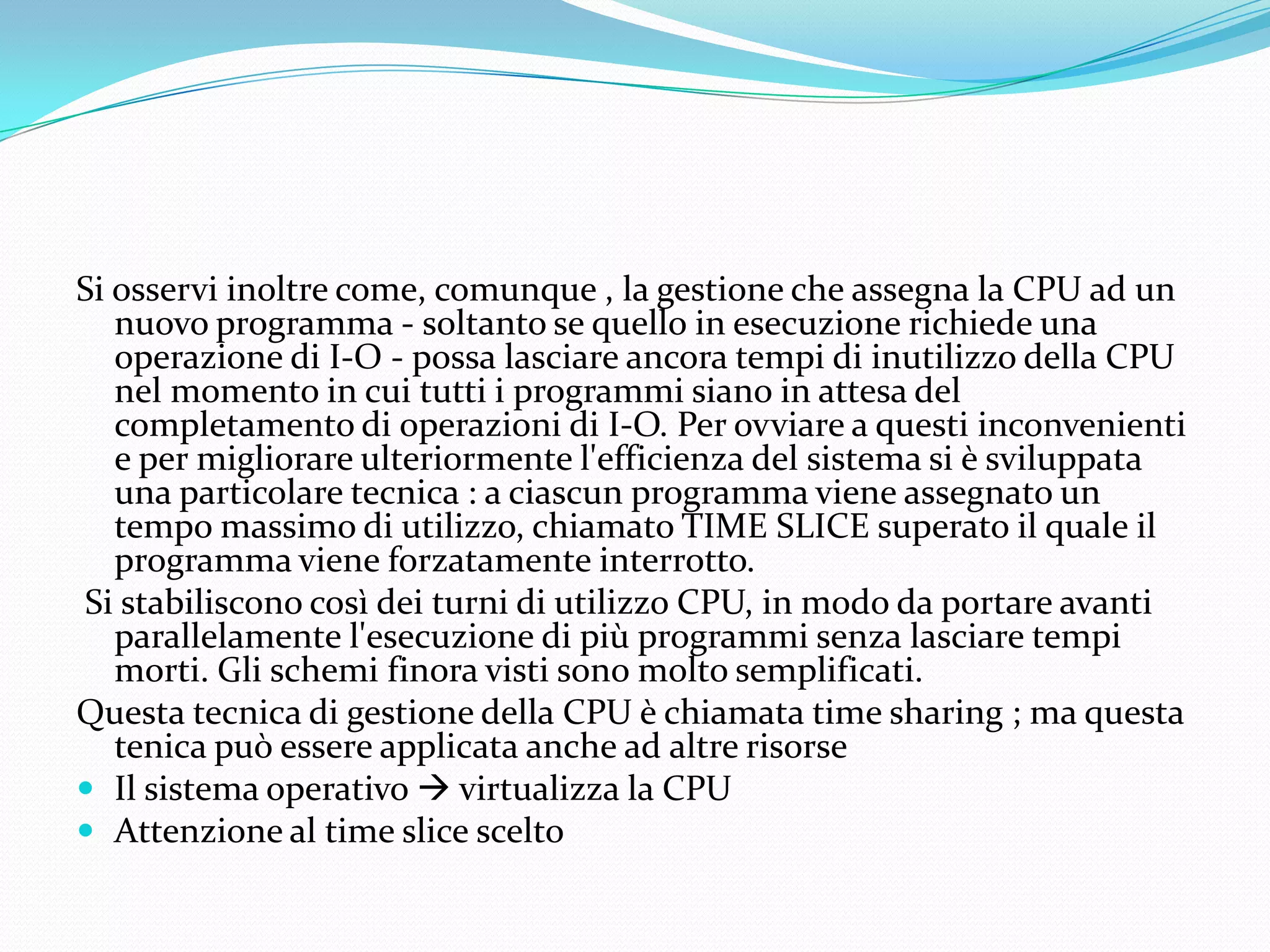 Sistemi operativi | PPTX