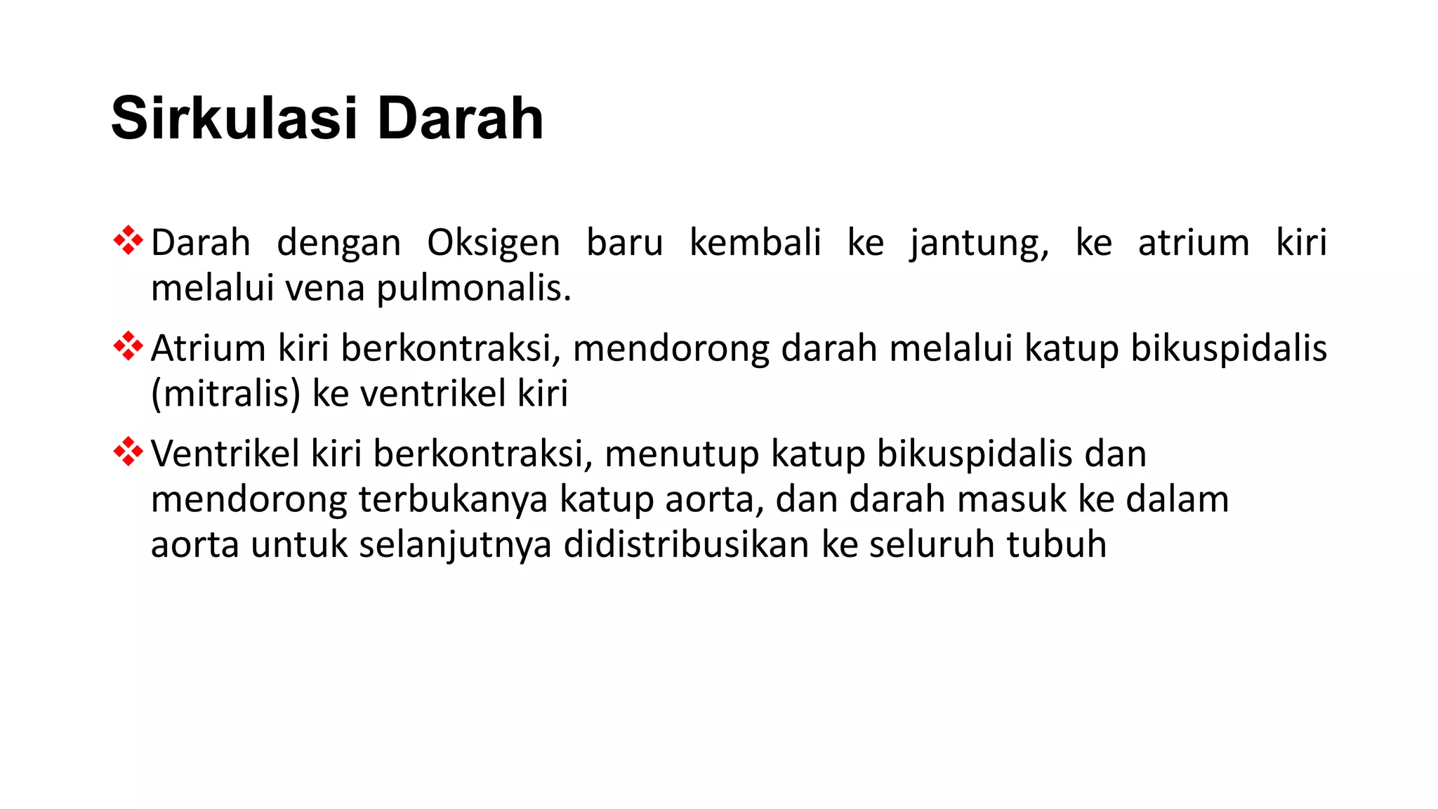 Sistem jantung dan pembuluh darah | PPTX