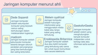 Tugas Sistem Jaringan Komputer Kelompok 4 | PPT
