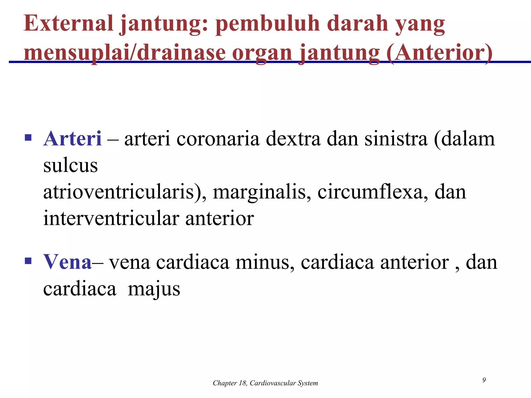 Sistem kardiovaskuler | PPTX
