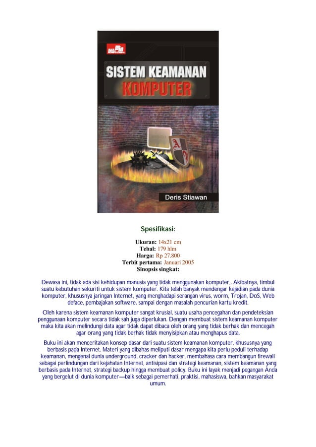 Sistem keamanan komputer | PDF