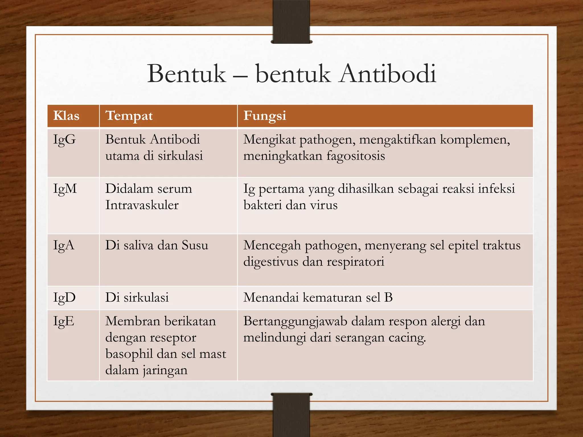 Sistem Kekebalan pada Tubuh Manusia , imunologi | PPTX